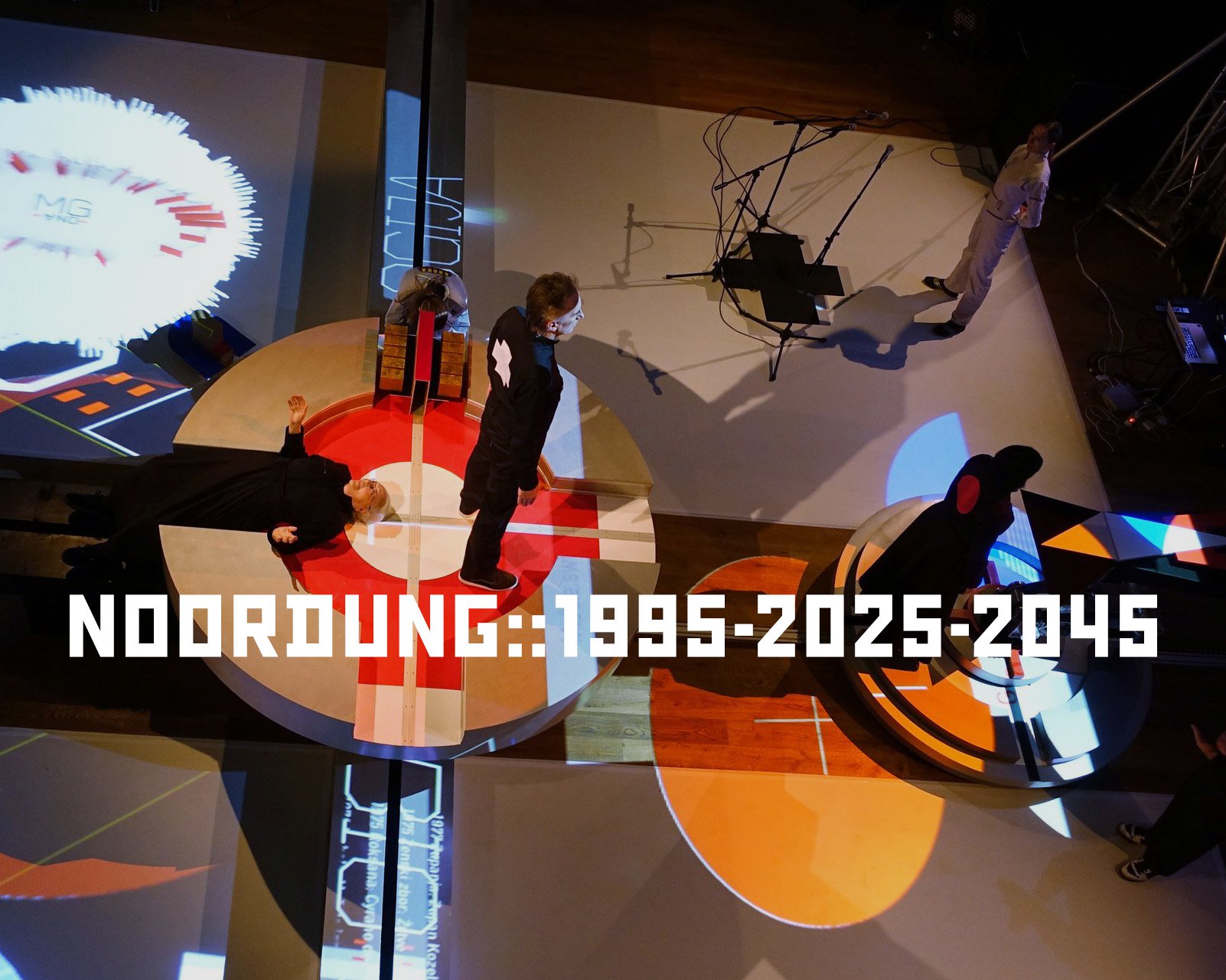 Third Iteration of the Cosmokinetic Theatre Performance NOORDUNG::1995-2045 - NSK STATE